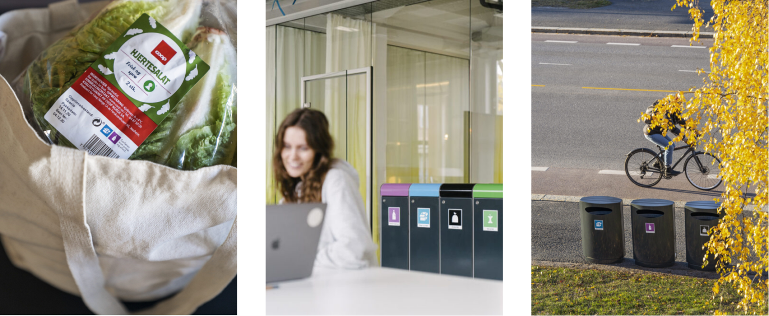 Sorteringsmerker er den nasjonale merkeordningen for kildesortering. En ...